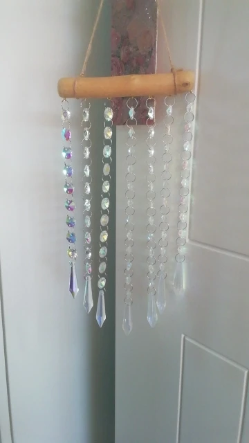 Crystal Rain Suncatcher – Quiet Prism