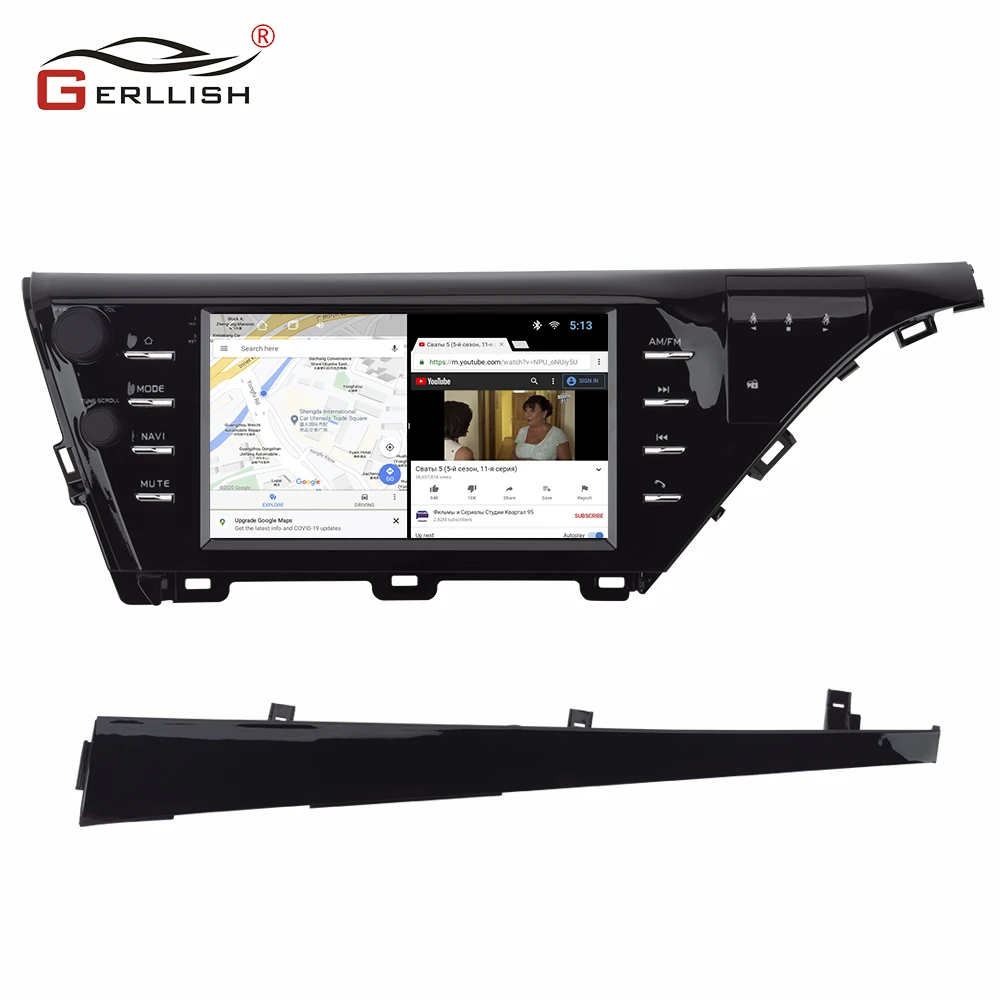 Android Car Multimedia System For Toyota 2018 Camry Le/se/trd 6gb Ram ...