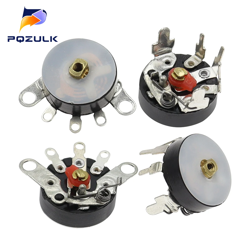 5PCS-10K-RV12-Straight-Angle-Radio-Potentiometer-RV12MM-B503-B103-B10K ...