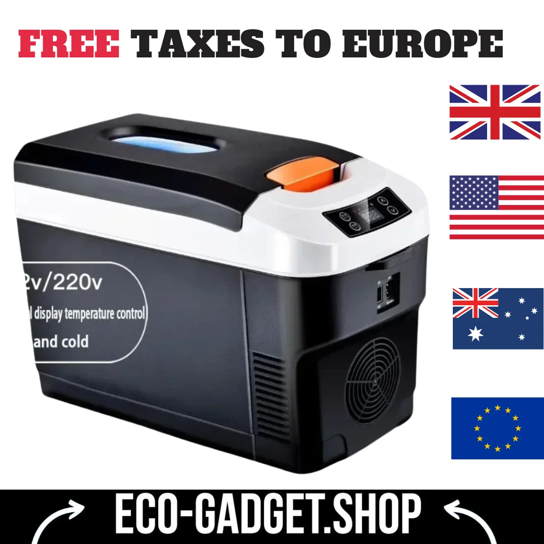 10L-Car-Refrigerator-Mini-Fridge-Vehicle-And-Home-Use-Dormitory-Truck ...