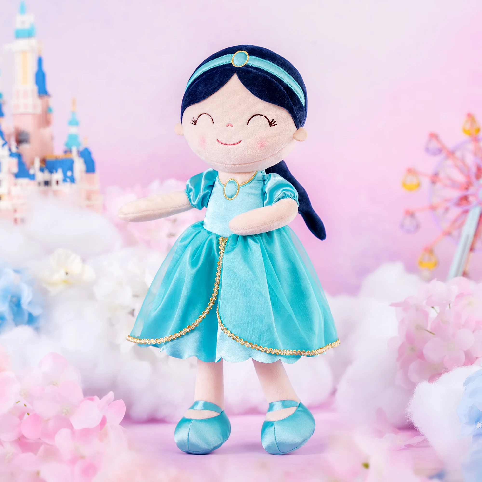 16-inches-Plush-Dolls-Baby-Girls-Toys-in-Green-for-Christmas-Gifts ...