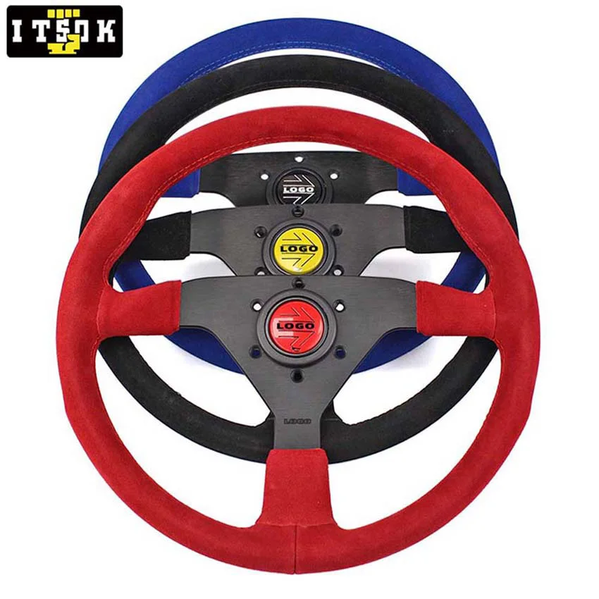JDM-Volant-de-course-universel-en-daim-pour-MOMO-plat-d-rive-rallye ...