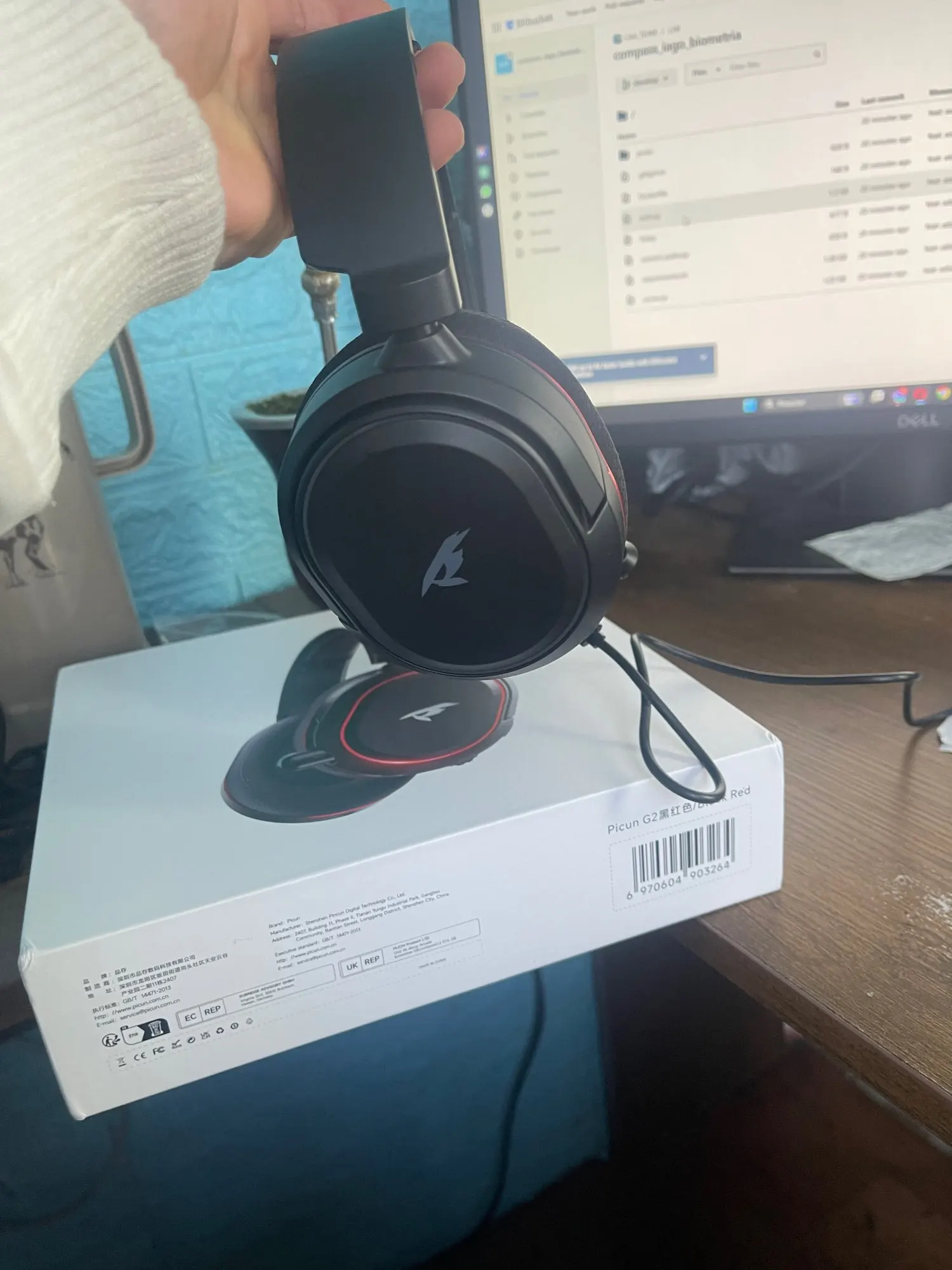 PICUN G2 Surround Sound Bluetooth Wireless Gaming Headset | wireless ...