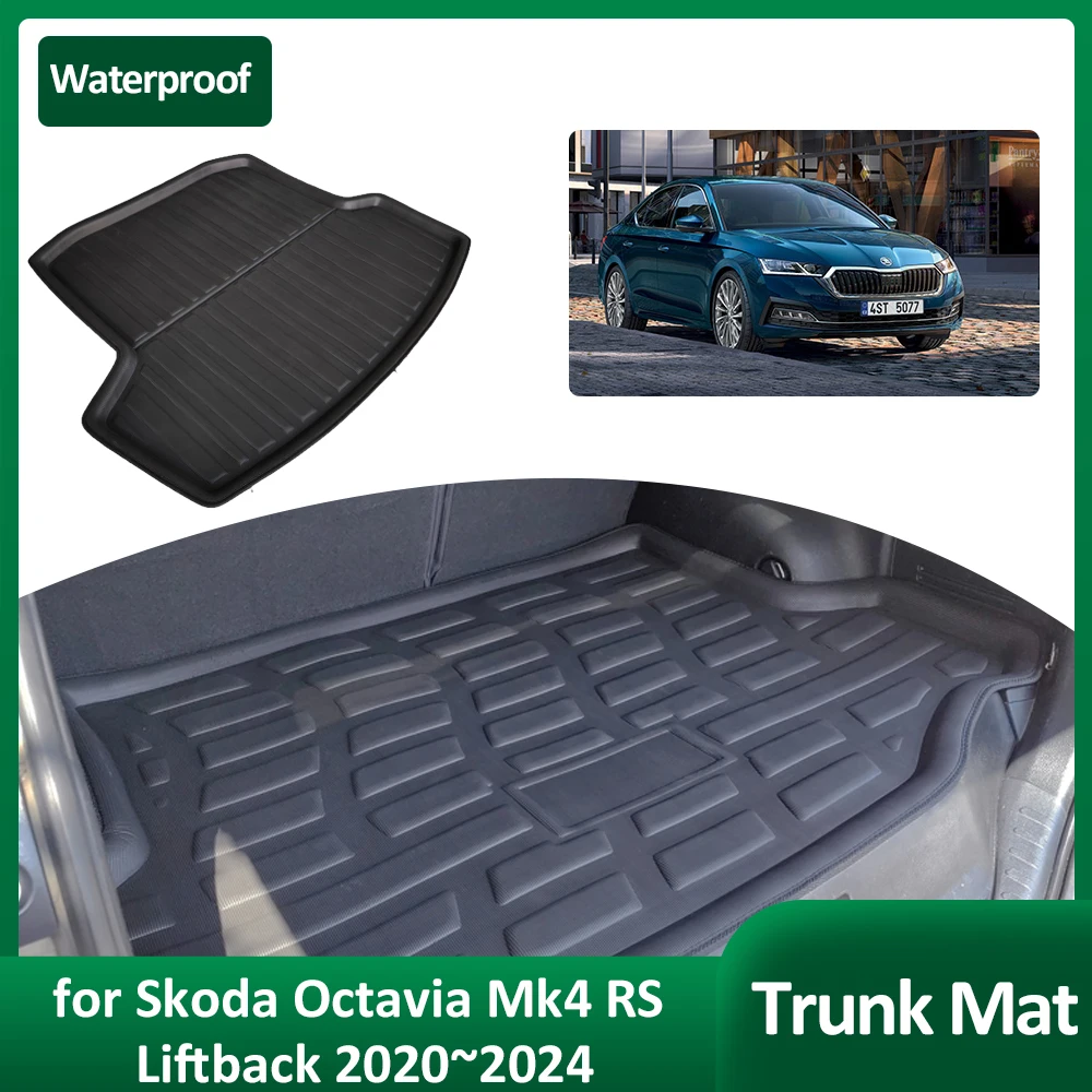 Car-Trunk-Mat-for-Skoda-Octavia-Mk4-RS-Liftback-2020-2024-2021 ...