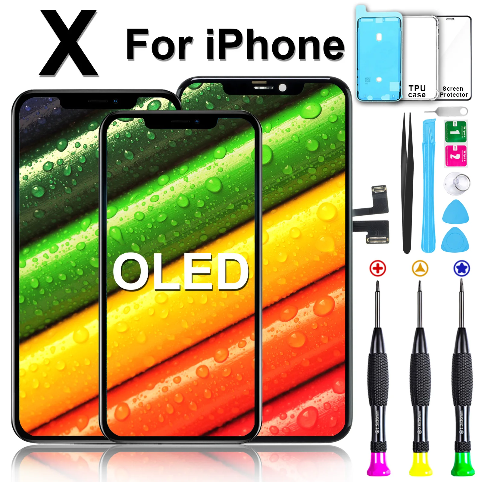 Lcd Oled Screen Replacement | Iphone 11 Pro Max Display | Iphone X Oled Display - 100% - Aliexpress