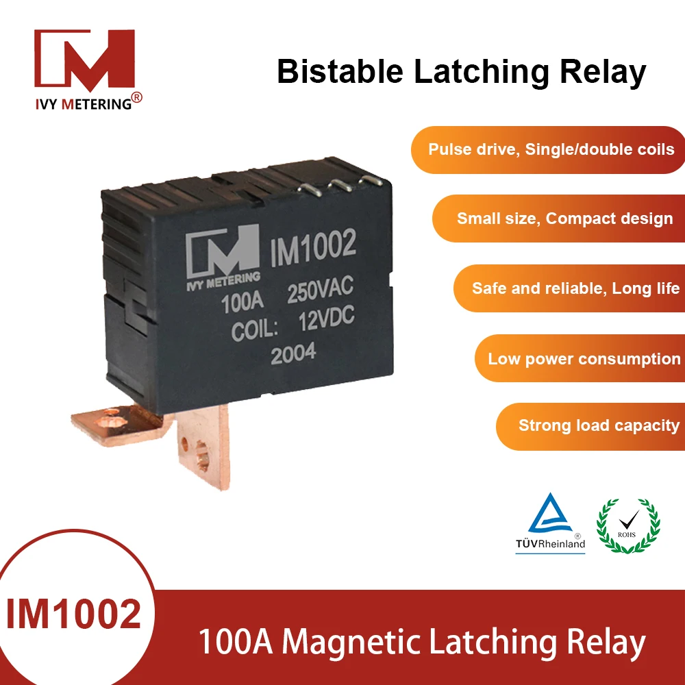 100A-250VAC-12V-24V-Double-Coil-Remote-Control-Single-Phase-Magnetic ...