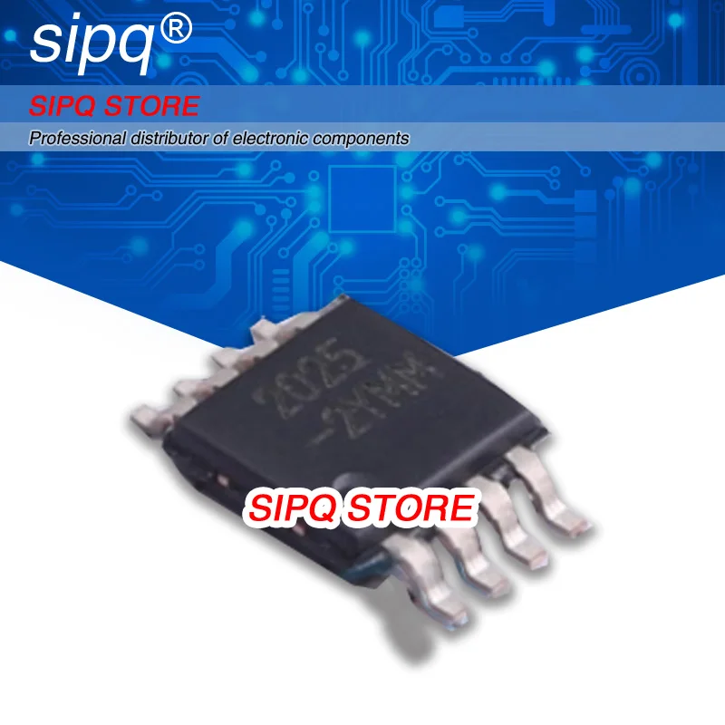 10-PCS-MIC2025-2YMM-2025-2YMM-MSOP-8-Single-Channel-Power-Distribution ...