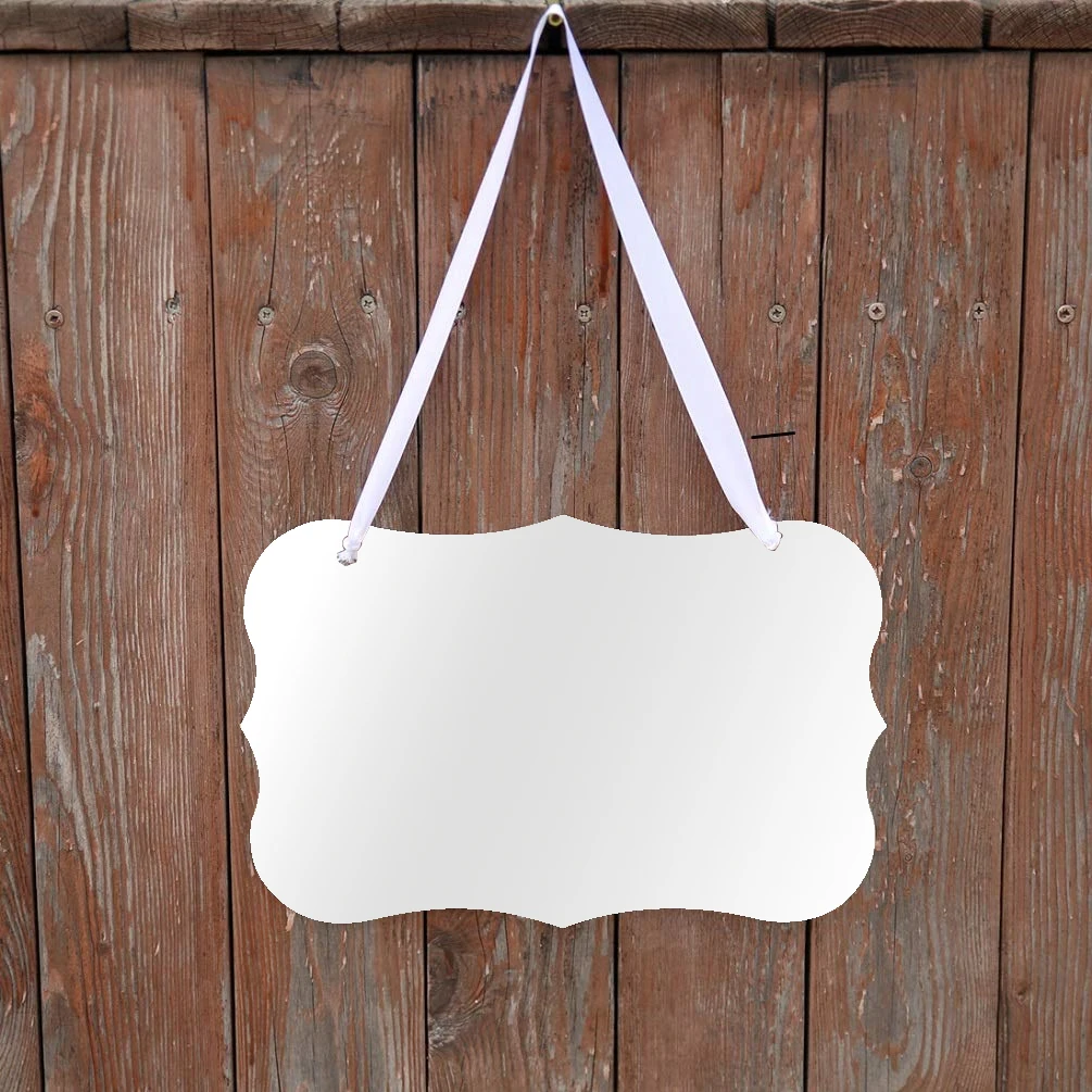 Blank Hanging Signs