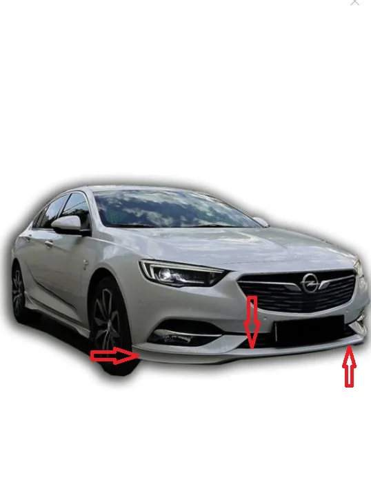 For-Opel-Insignia-2017-And-After-New-Case-Opc-Prefix-plastic-Front-Lip ...