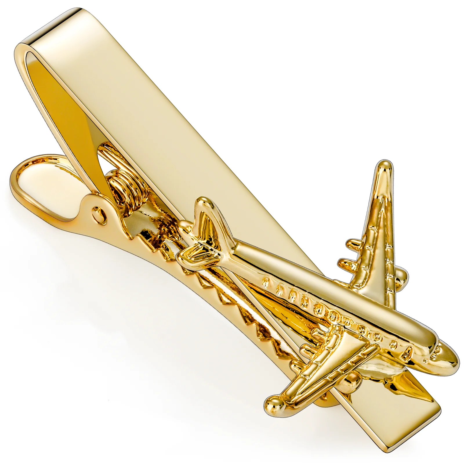 airplane-tie-clip-for-men-classic-novelty-tie-bar-spitfire-fighter ...