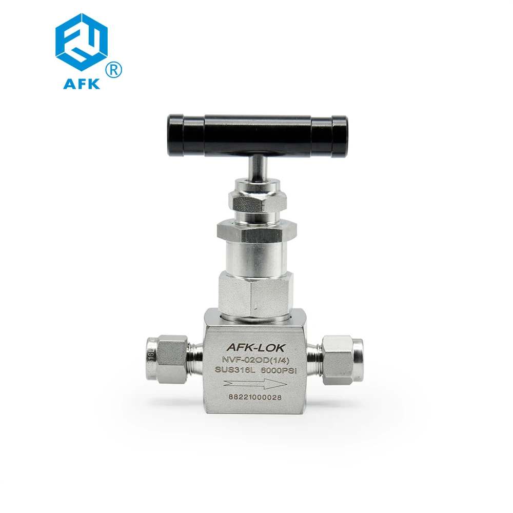 High-Pressure-6000PSI-Stainless-Steel-Needle-Valve-2Way-Adjustable-Flow ...