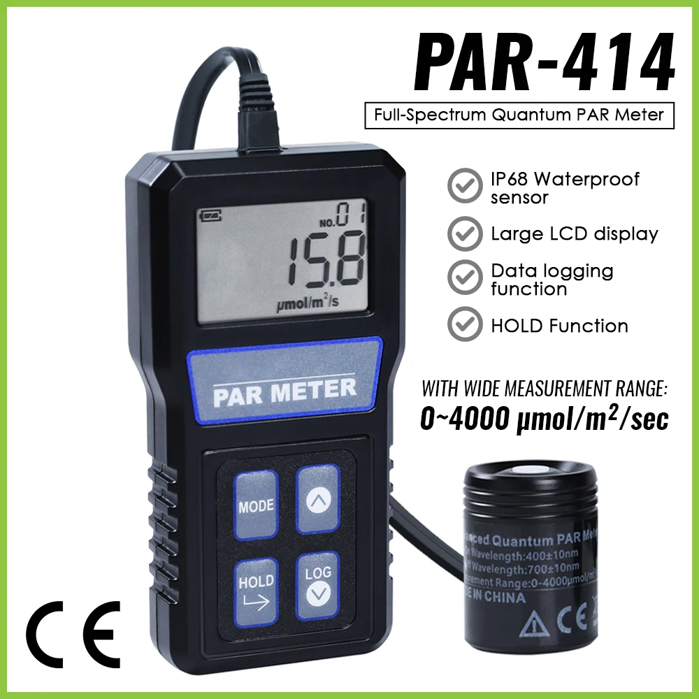 Digital-PAR-Meter-IP68-Waterproof-probe-Full-Spectrum-Quantum-Sensor ...