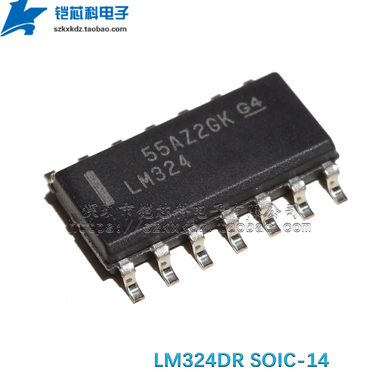 10 unidades originais novo LM324DR LM324DT LM324DR2G LM324DG SOIC-14 ...