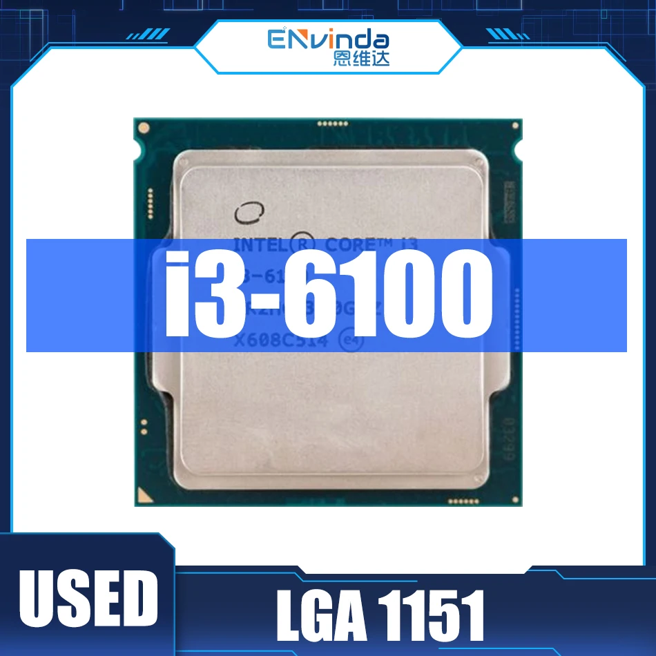 Used-Original-Intel-Core-i3-6100-Processor-I3-6100-CPU-3-7GHz-3M-Cache ...