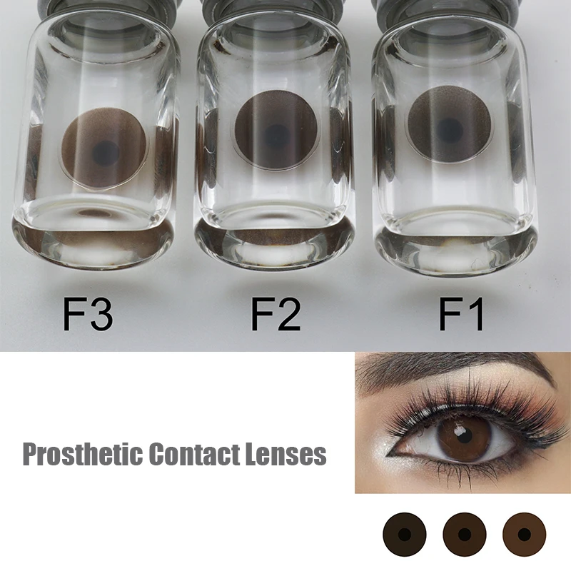 4pcs-Iris-Therapeutic-Color-blind-Lens-Free-Shipping-Prosthetic-Contact ...