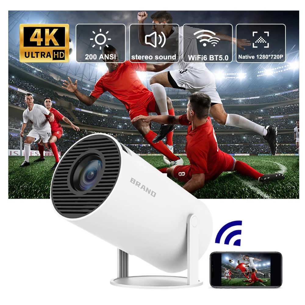HY300-Mini-Projector-4K-Android-11-WIFI6-BT5-0-1080P-1280-720P-Home ...