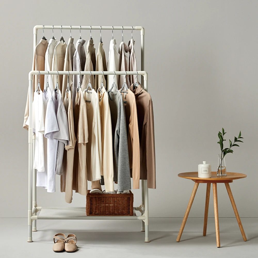 Double Stand Clothes Rack Modular 2 Tier Hanger - AliExpress 1503