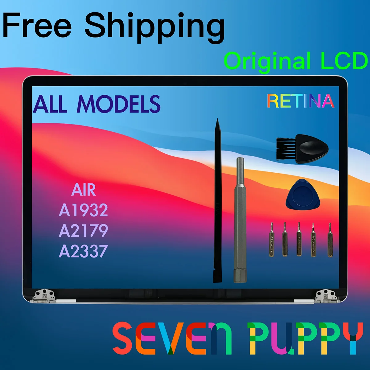 SEVEN-PUPPY-LCD-Screen-Replacement-For-MacBook-Air-13-3-A1932-A2179 ...