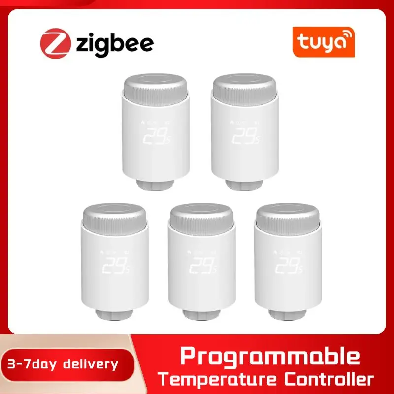 2023-New-Tuya-ZigBee-TRV-Valve-Thermostat-Smart-Radiator-Actuator-Programmable-Temperature ...