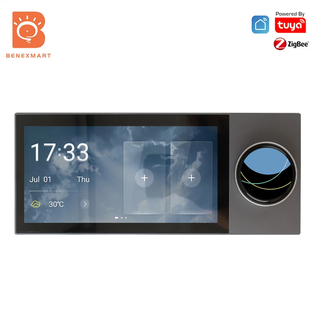 Novo Smart 6-inch Multi-funcional Controle Central Lcd Painel De Toque ...