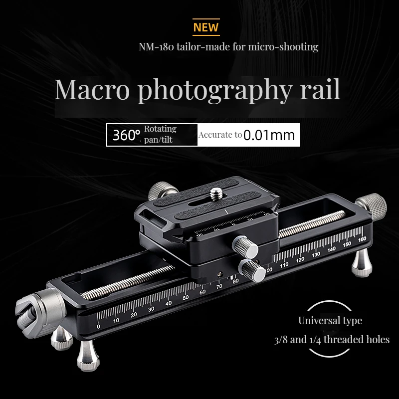 Nisi-NM-180S-Macro-Focusing-Rail-Photography-Camera-Rail-Slider-Video ...