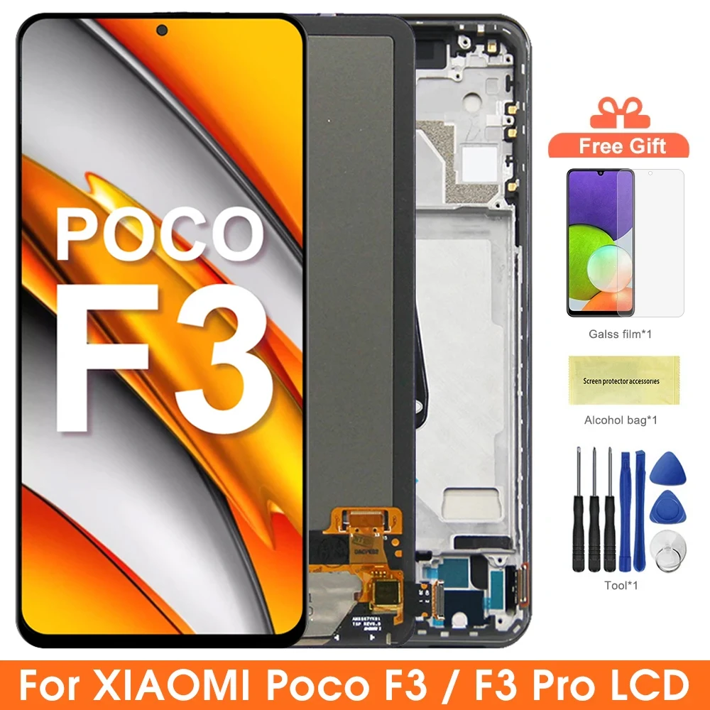 6-67-Super-AMOLED-Poco-F3-Display-Screen-for-Xiaomi-Poco-F3-M2012K11AG ...