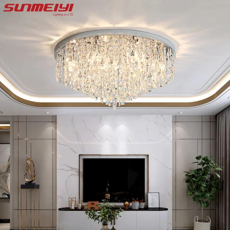 Modern-LED-Crystal-Ceiling-Lights-For-Bedroom-Corridor-Kitchen-Nordic ...