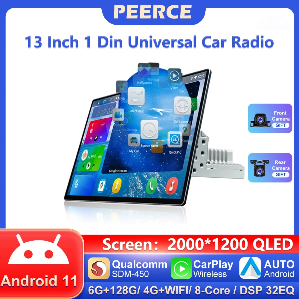 13-Inch-Car-Radio-1-Din-Android-2K-Touch-Screen-Auto-Multimedia-Player ...
