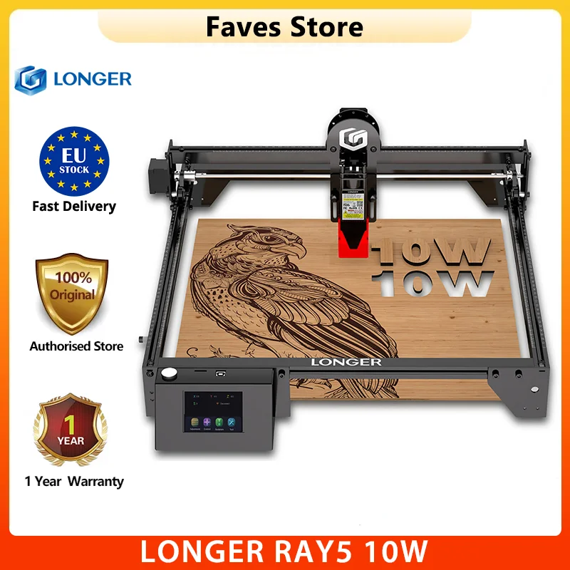 Langer-Ray5-10W-Laser-Graveur-Snijden-Graveermachine-Werkgebied ...