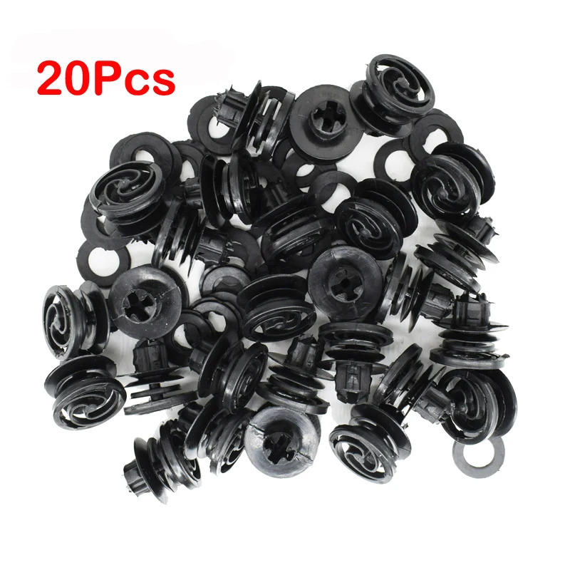 20pcs Plastics Clips For Volkswagen Vw Golf 4 Gti R32 Passat B5 Jetta ...