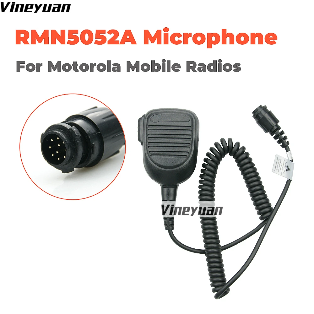 RMN5052A Microphone Handheld Speaker MIC for Motorola XIR-M8268 XPR4300 ...
