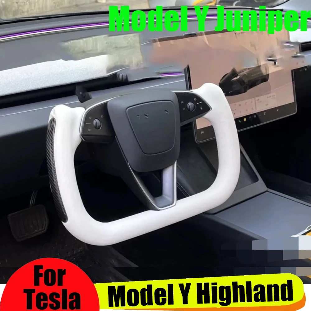 Tesla Model Y Juniper Yoke Steering Wheel – Real-World Experience with ...