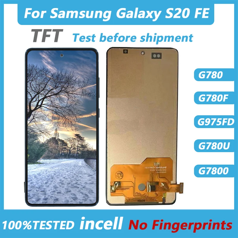 TFT incell S20FE Touch Screen Display For Samsung Galaxy S20 FE G780 ...