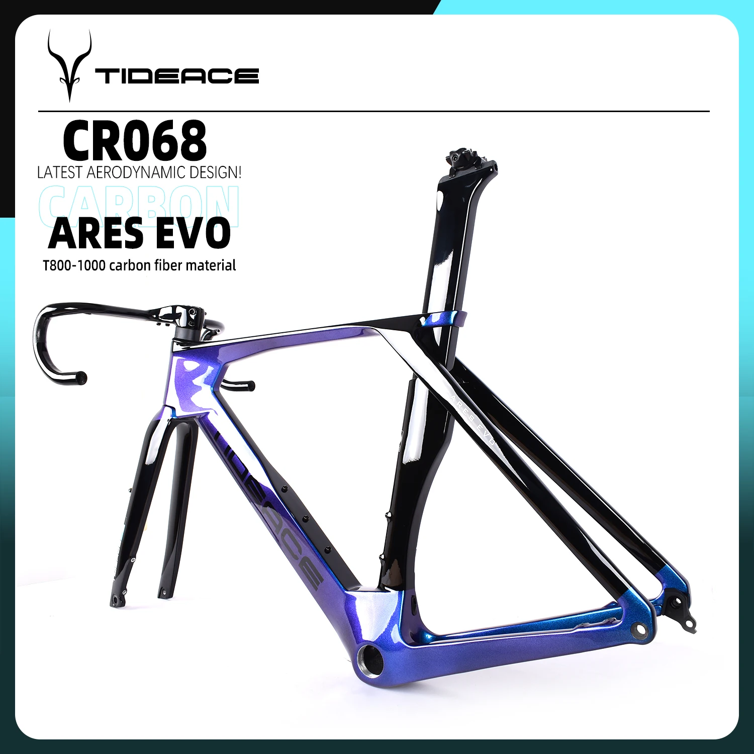 T47 Thread EPS T1000 Carbon Fiber Road Bike Frame Disc Brake 700x32C All Internal Cable Race Bicycle Carbon Frameset AliExpress