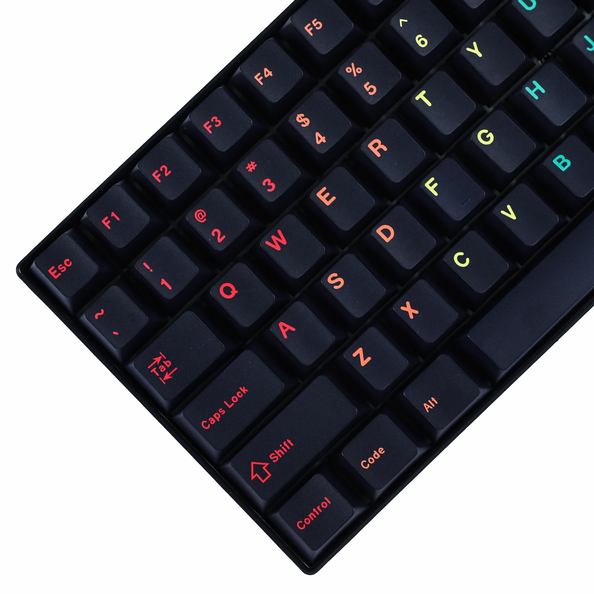 Cherry-Profile-136-Midnight-Rainbow-Dye-Sub-Keycaps-PBT-Key-Caps-For ...