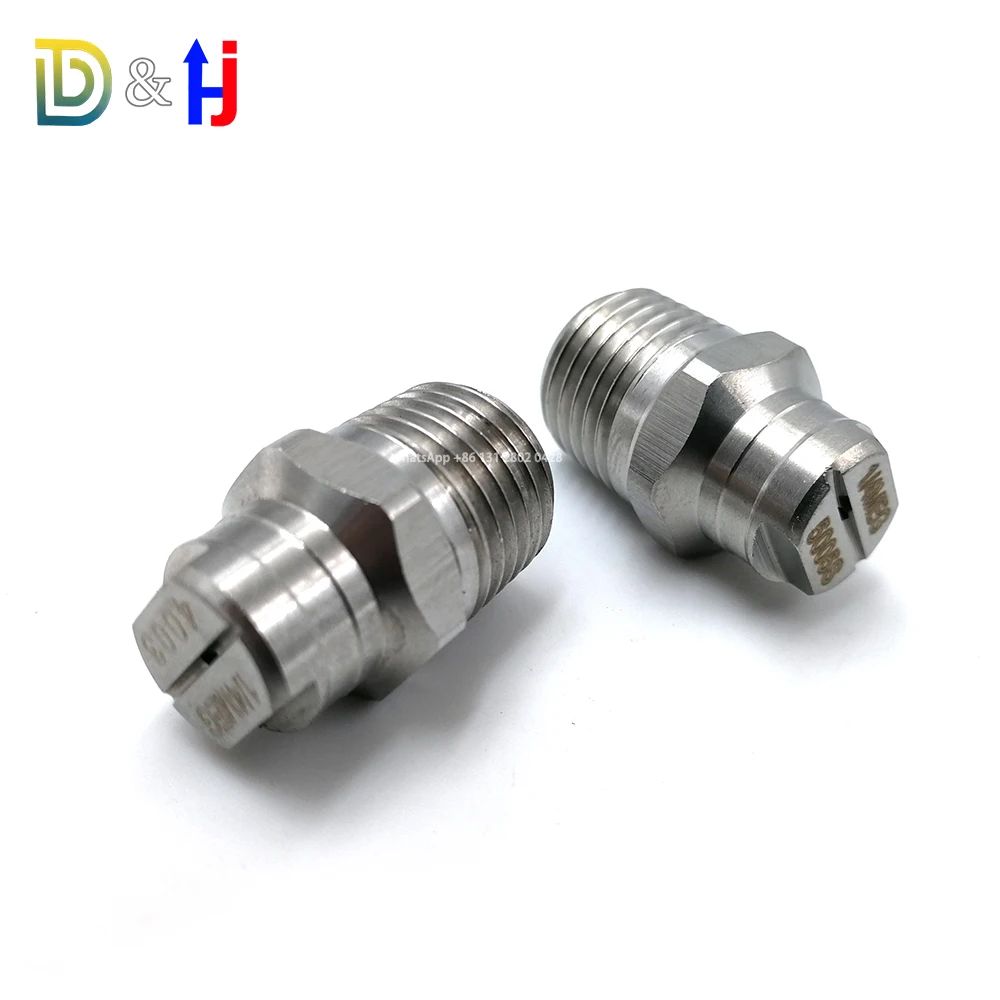 Stainless Steel Street Sweeper Nozzle,meg Flat Fan Washing Nozzle ...