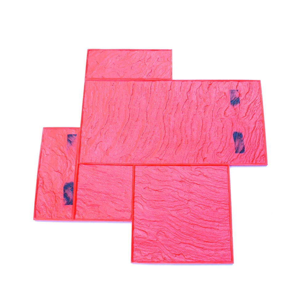 Concrete Embossed Floor mold Compression molding material Cement ...