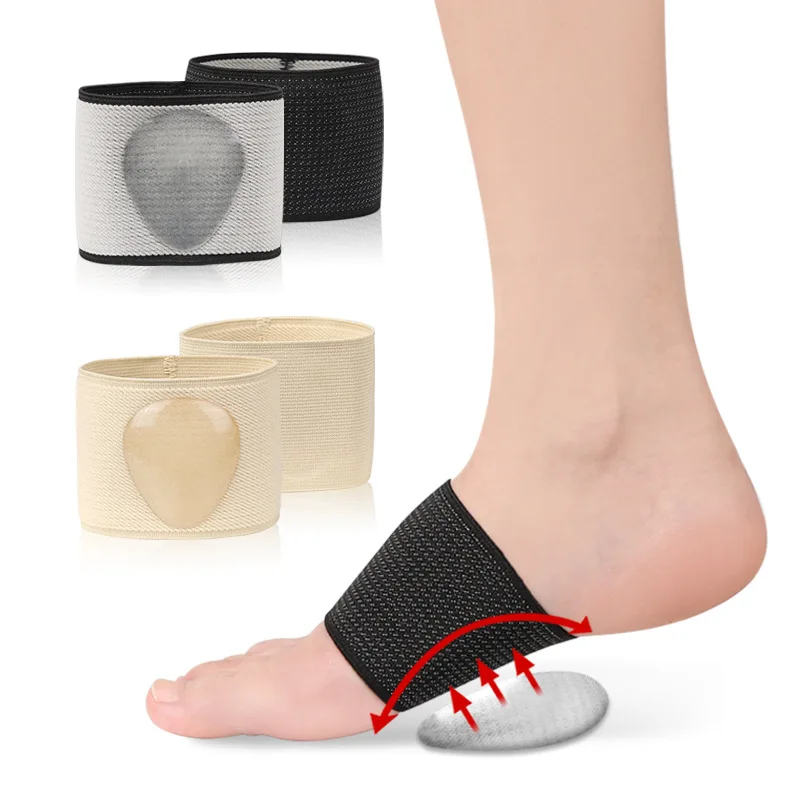 Plantar-Fasciitis-Arch-Support-Sleeve-With-Contoured-Gel-Pad-Relieves ...