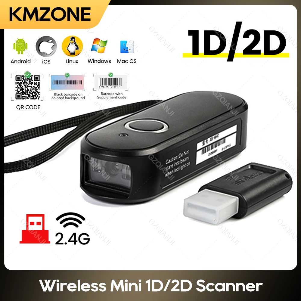 Mini-Portable-Scanner-Wireless-Bluetooth-1D-2D-QR-Bar-Code-Reader-for ...