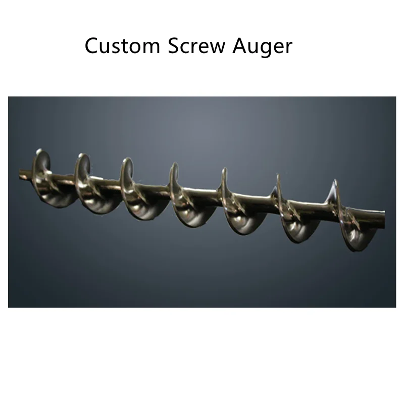 Custom-Auger-Screw-Shaft-Helicoid-Cold-Rolled-Continuous-316-304 ...