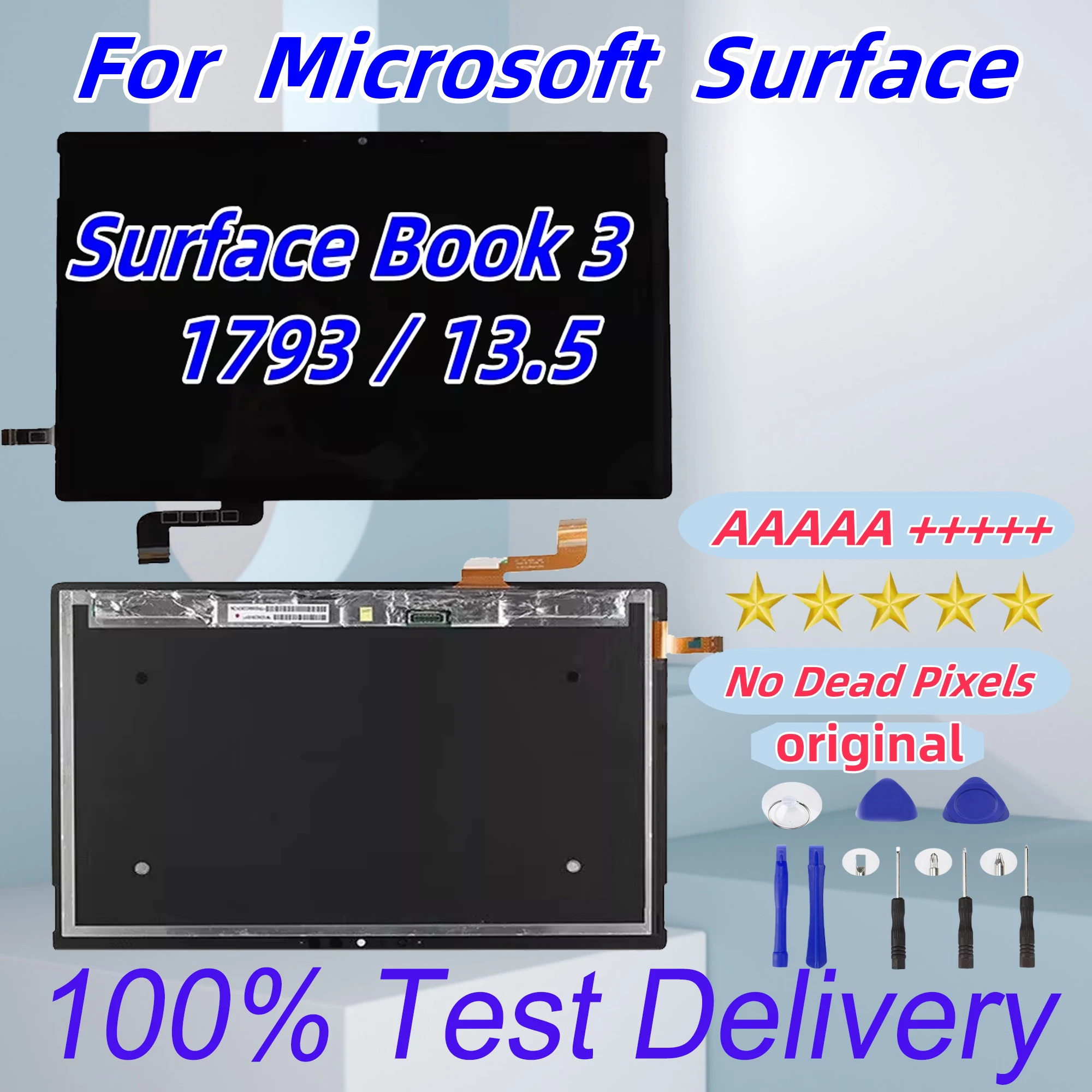 LCD-Display-Touch-Screen-Digitizer-Assembly-Microsoft-Surface-Livro-3 ...
