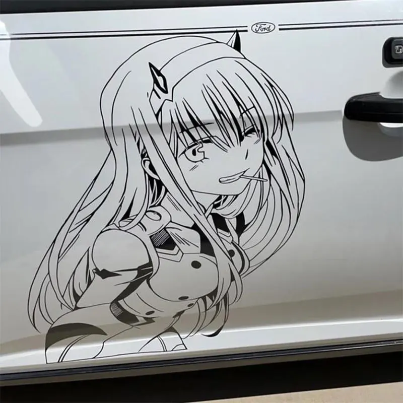Anime-Large-Stickers-For-Car-Sticker-Auto-Parts-A-Beautiful-Girl-Window ...