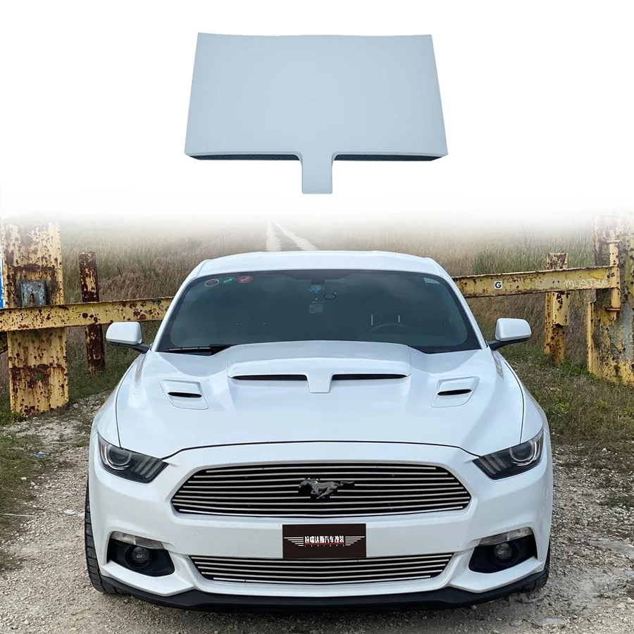 For-GT-EcoBoost-V6-2015-2016-2017-FORD-MUSTANG-Hood-Scoops-Injection-Molded-PP-Material ...