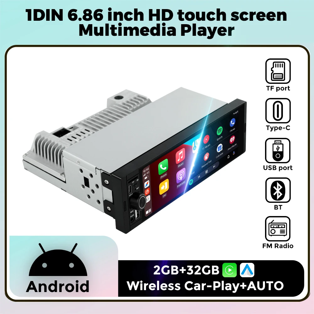 1DIN-Android-Car-Multimedia-Video-Player-Universal-All-cars-MP3-MP5 ...