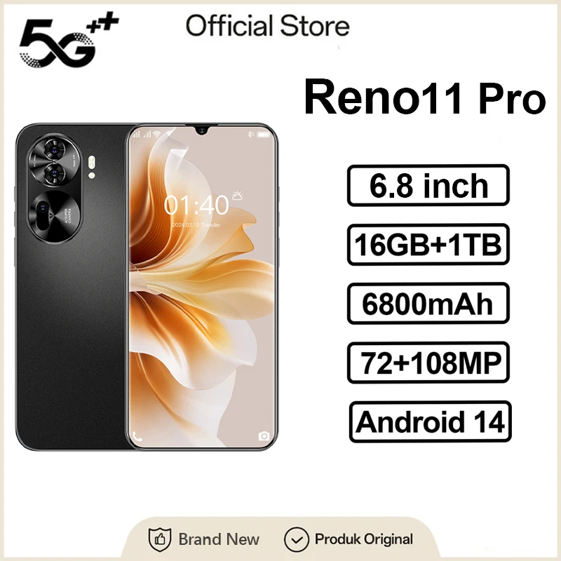 Reno-11-Pro-Smartphone-5G-6-8-HD-Telem-veis-Android-14-16G-1T-6800mAh ...