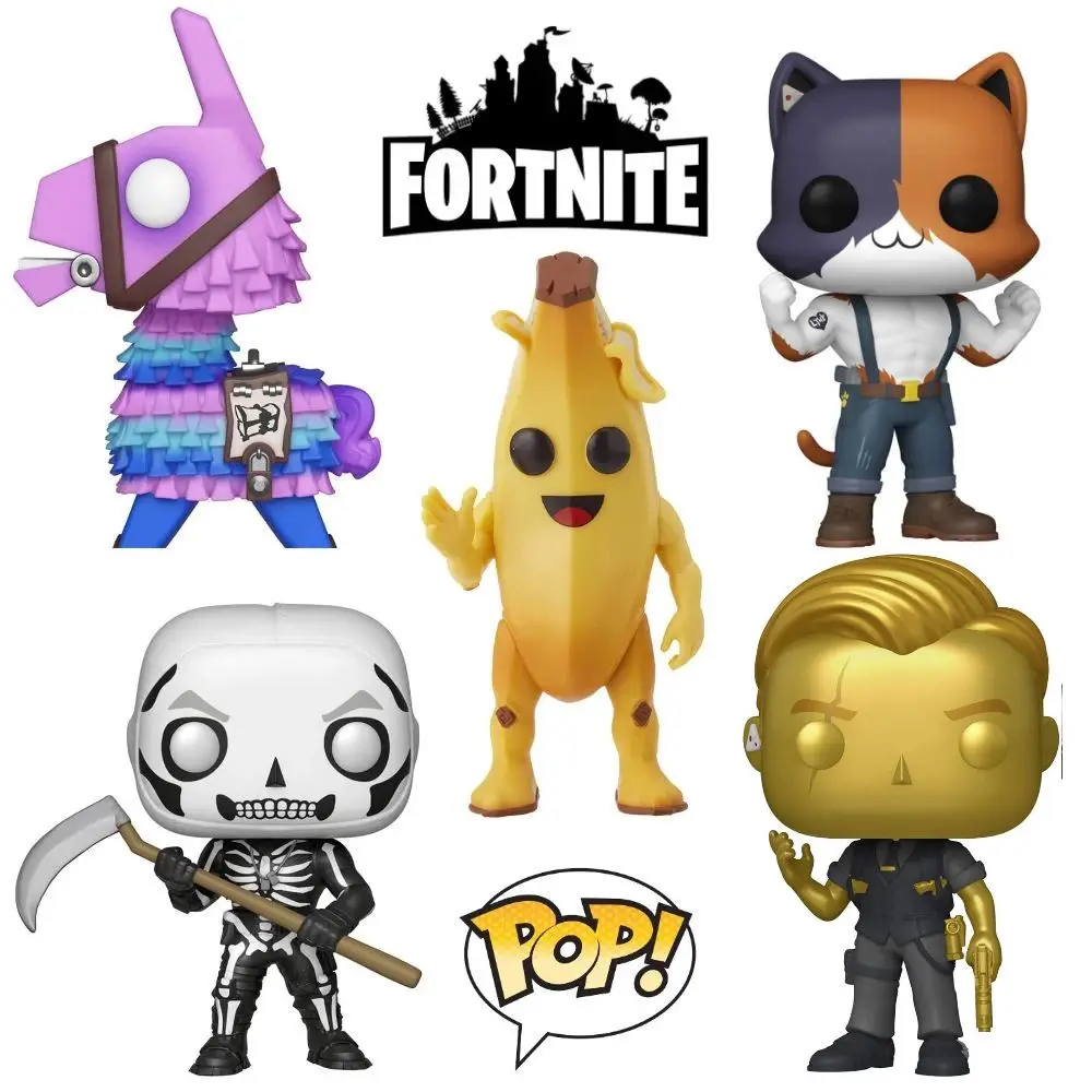 Funko-POP-FORTNITE-NUEVO-Peely-Raptor-Meowscles-Frozen-Raven-Skull ...