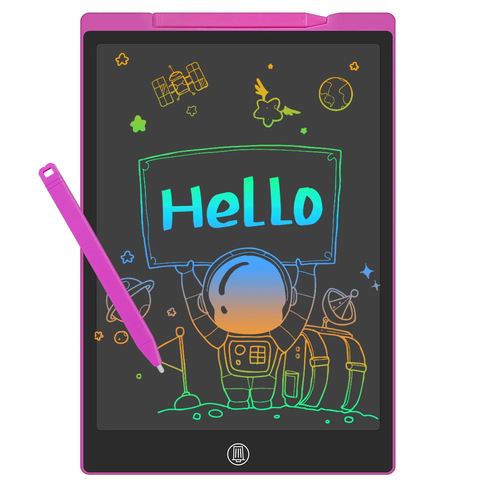 LCD-Writing-Tablet-Doodle-Board-Colorful-Drawing-Tablet-12-inch-sketch ...