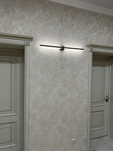 Настенный светильник Trustwin lighting, черный золотой, светодиодный ...