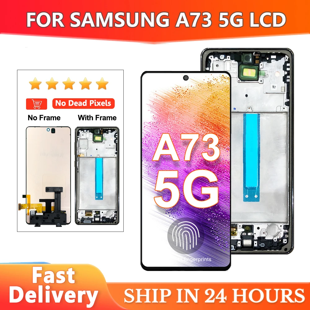 Tested-6-7-For-Samsung-A73-5G-LCD-A736B-A736B-DS-Display-Touch-Screen ...