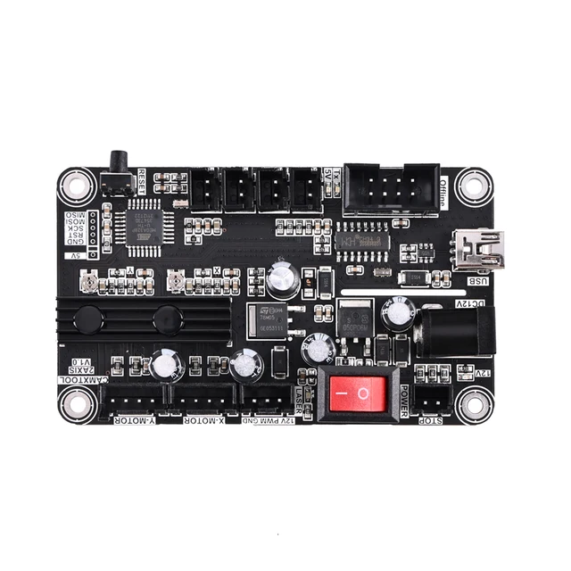 Laser GRBL 2-Axis Control Board USB Port CNC Engraving Machine Control ...